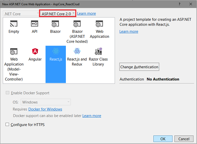 Asp Core Crud Usando React Js E Entity Framework