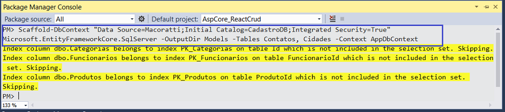 Asp Core Crud Usando React Js E Entity Framework