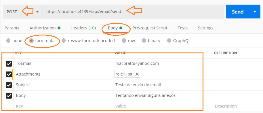 ASP .NET Core 3.1 - Enviando Emails