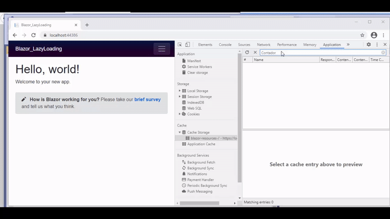 Blazor Usando Lazy Loading 5