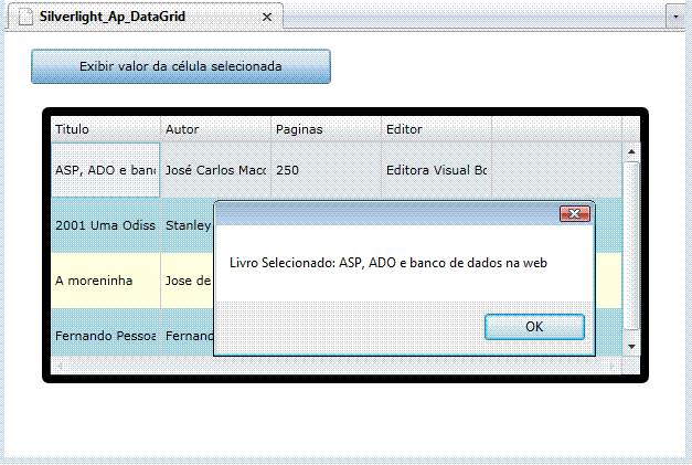 SilverLight 4 - Apresentando o DataGrid