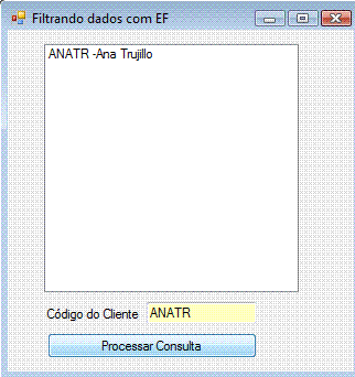 Entity Framework - Filtrando dados