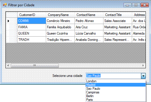 Entity Framework - Filtrando dados