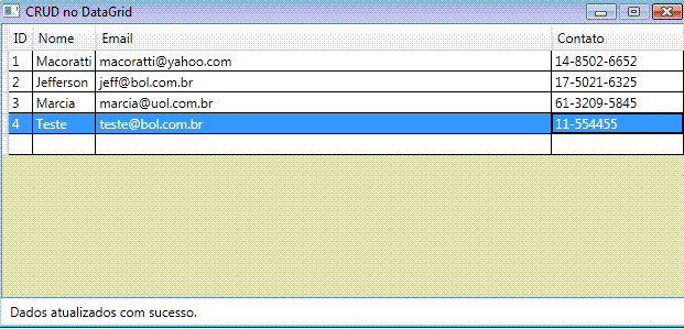 Wpf Crud Com Linq To Sql