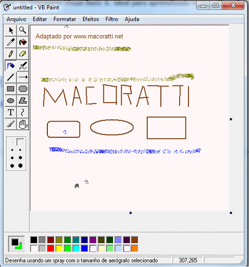 VB 6 - Programa para desenho - Paint