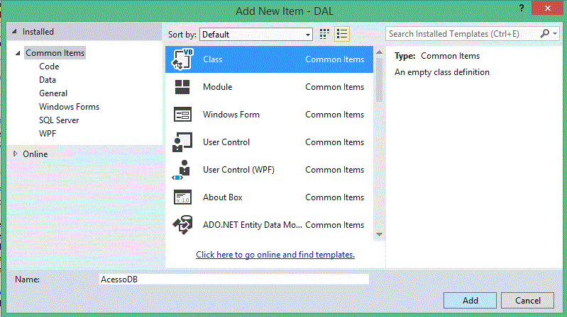 Vb Net Acessando O Sqlite Com O Vs 2013 Ii