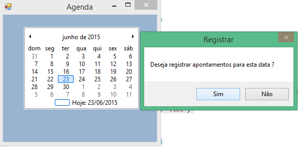 VB .NET - Criando uma Agenda com MonthCalendar