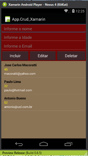 Xamarin Android Crud Básico Com Sqlite Ii
