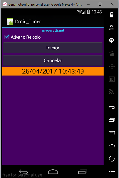 Xamarin Android Usando A Classe Timer