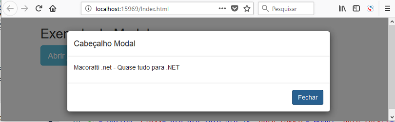 Asp Net Mvc Trabalhando Com Views Modais Usando O Bootstrap