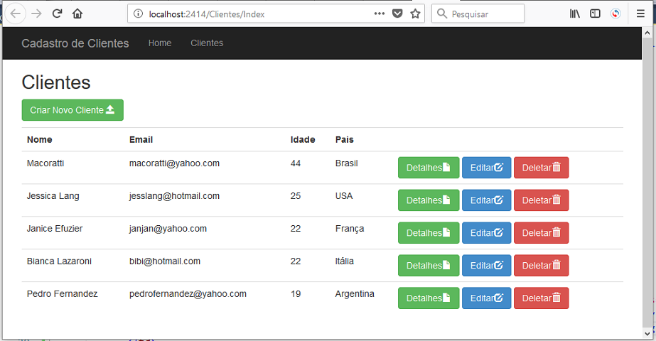 Asp Net Mvc Trabalhando Com Views Modais Usando O Bootstrap Ii