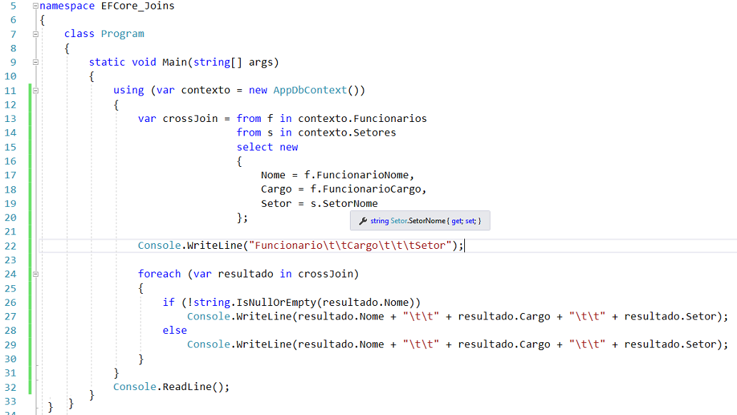 Ef Core 21 Sql Join Com Linq Iii