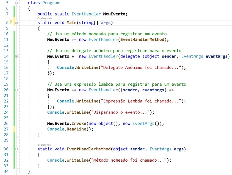 C# - Tratando um evento com uma função anônima