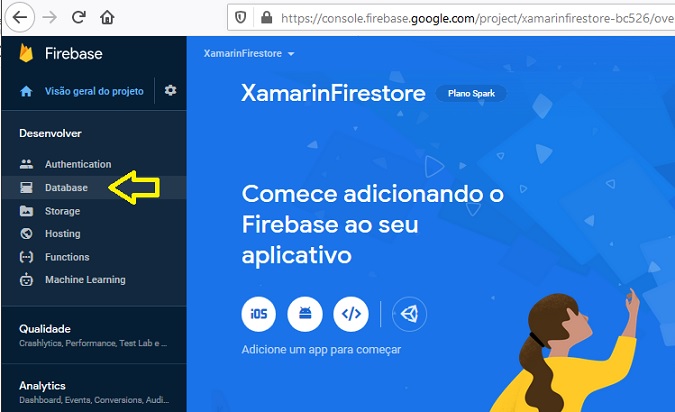 Xamarin Forms - CRUD no Firebase