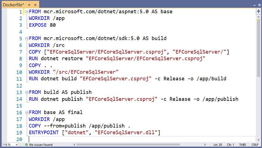 Asp Net Core Web Api Com Sql Server Em Um Contêiner Docker