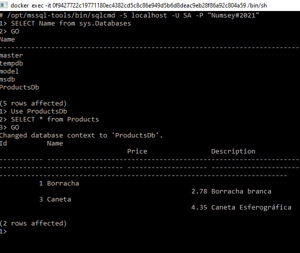 Asp Net Core Web Api Com Sql Server Em Um Contêiner Docker Iii