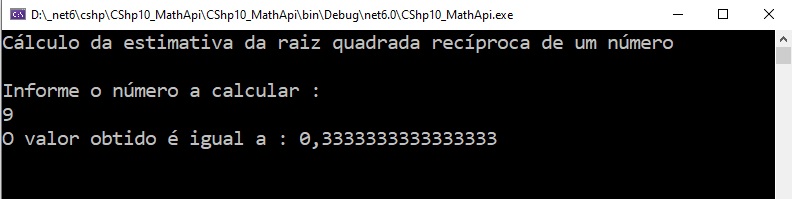 C# 10 - Novidades na API Math