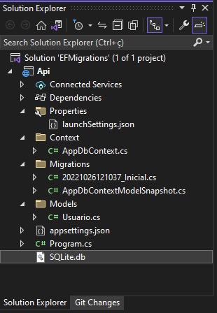 EF Core - Aplicando o Migrations