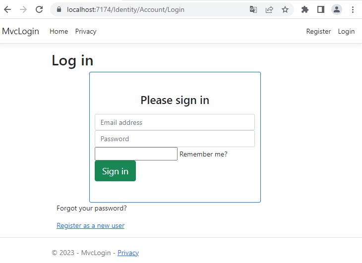 ASP .NET Core : Customizando o Login