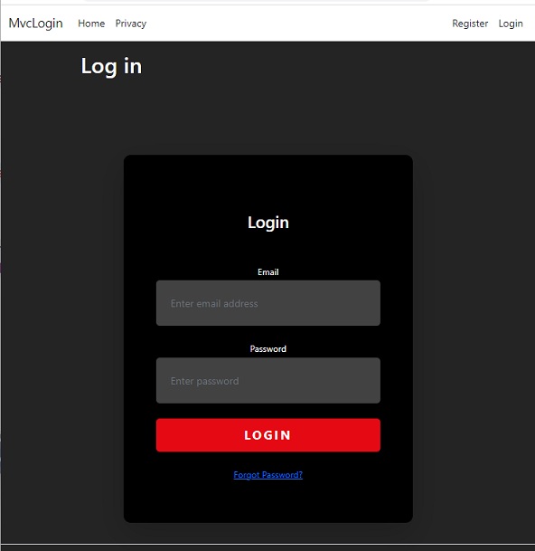 ASP .NET Core : Customizando o Login