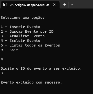 .NET - Usando Dapper Contrib