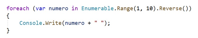 C# - Apresentando Enumerable.Range